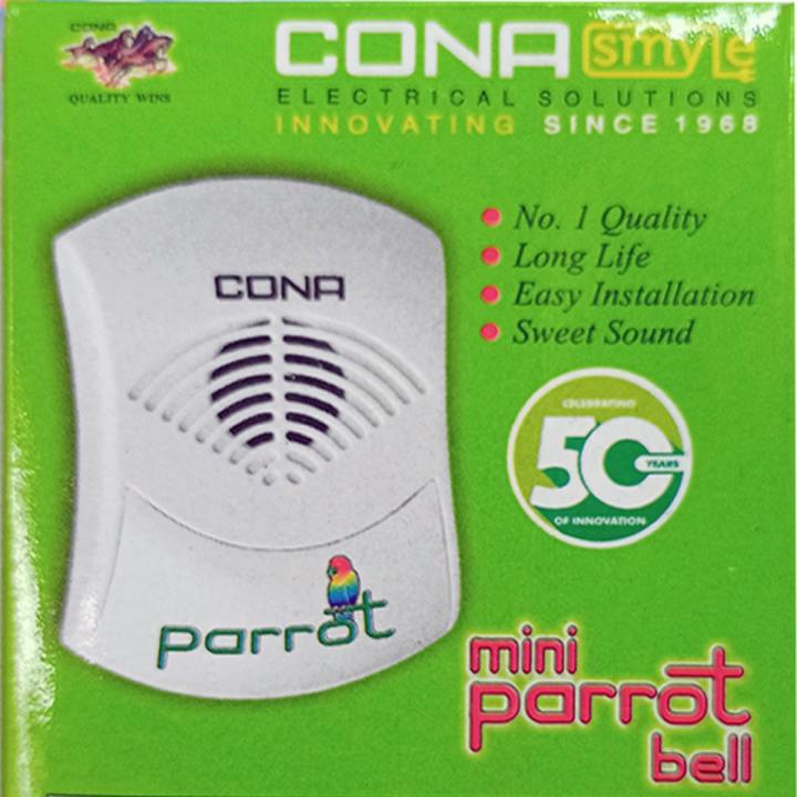 Cona Sweet Sound Mini Parrot Calling Bell - Calling Bell | Daraz.com.bd