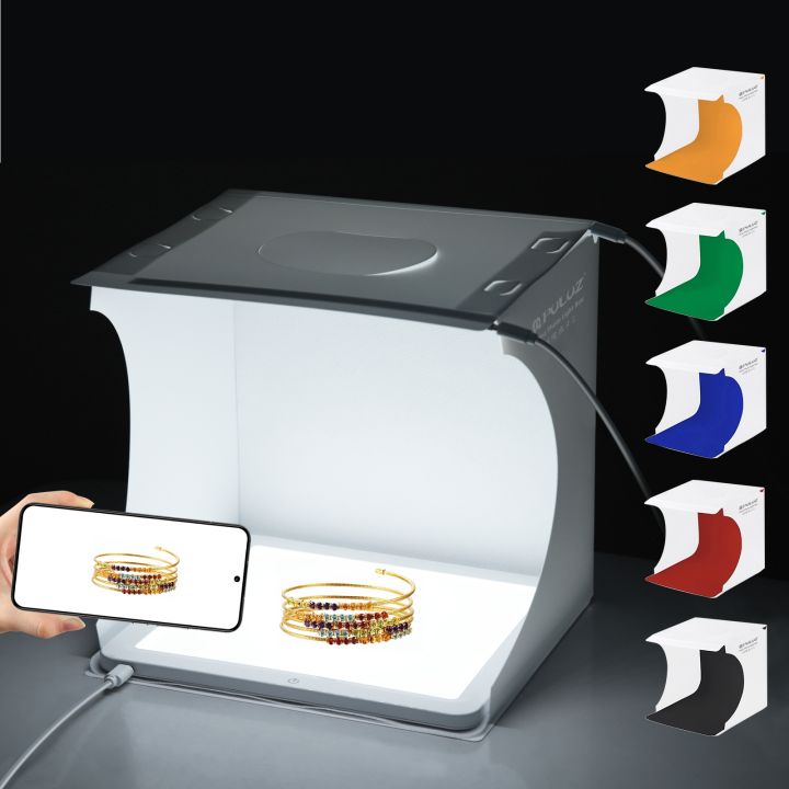 New- PULUZ Mini LED Photography Shadowless Light Lamp Panel Pad ...