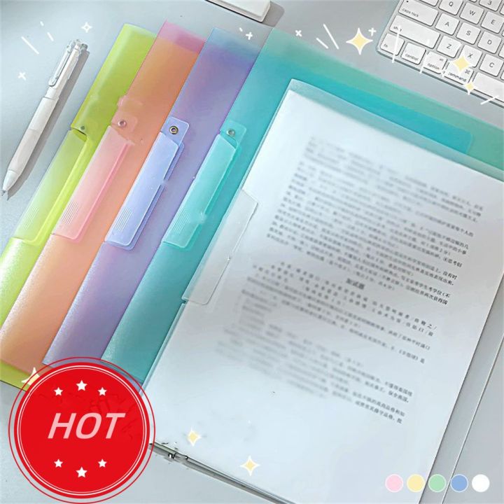 Large Capacity Transparent Folder Flexible Side Opening Rotating Side ...