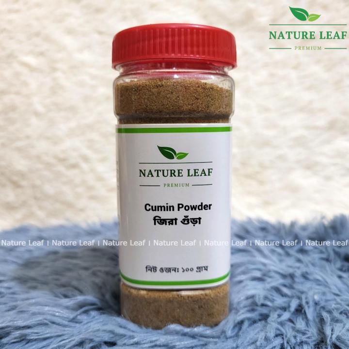 Nature Leaf - Cumin Seed Powder - 100g Jar (Jira Gura) | Daraz.com.bd