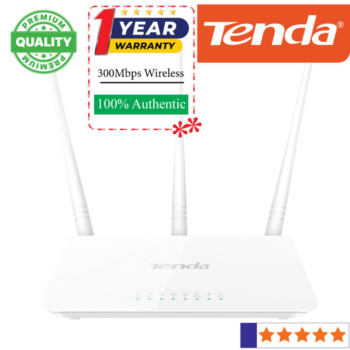 Tenda F3 300Mbps Wireless WiFi Router | Daraz.com.bd