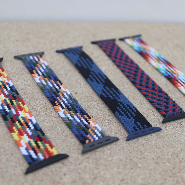 Apple Watch Nylon Elastic Strap for 42mm 44mm 45mm 49mm-Official ...