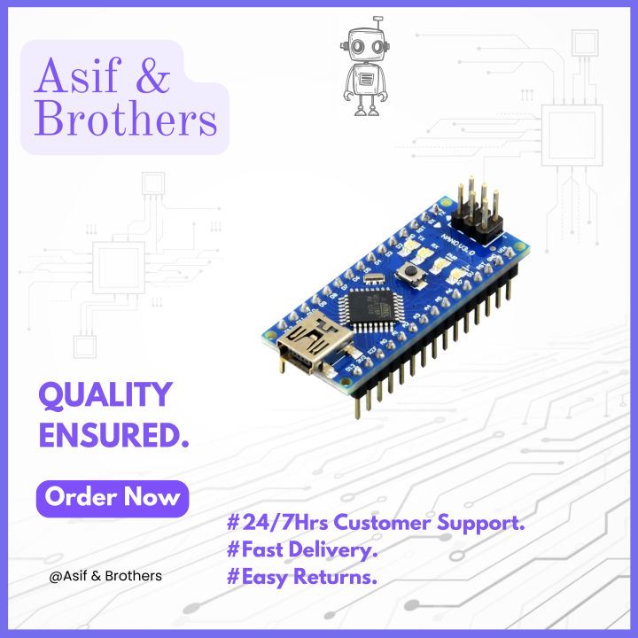 Arduino Nano V3.0 Development Board | Daraz.com.bd