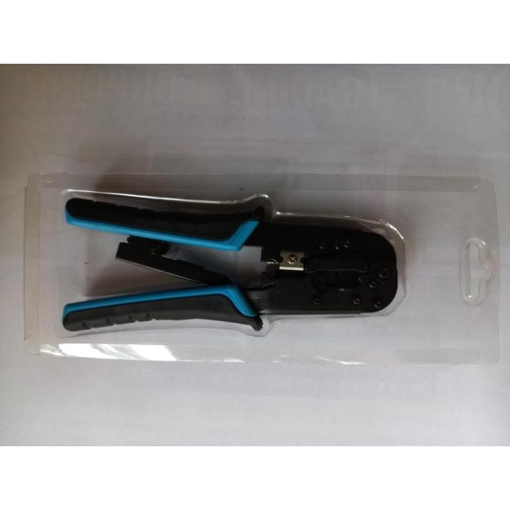 Crimping Plier/DUAL MODULAR CRIMPING TOOls RJ45, RJ11 WITH CABLE CUTTER ...