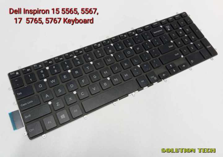 Laptop Keyboard Inspiron 15 5565 5567 5568 17 5765 5767 Series | Daraz ...