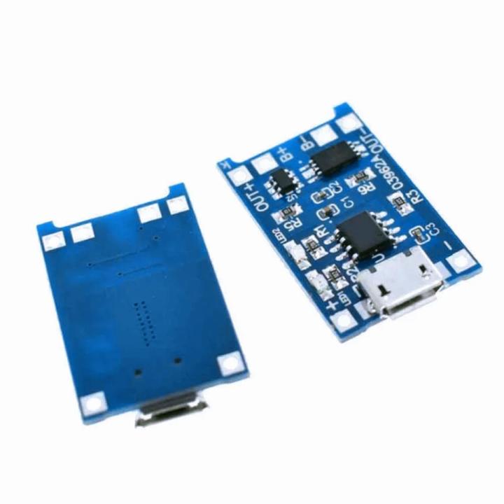 TP 4056 Micro USB 5V 1A Dual IC Charger Module With Protection Dual ...