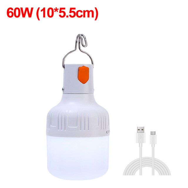 USB Rechargeable LED Lights Bulb Portable Emergency Outdoor Tent ...