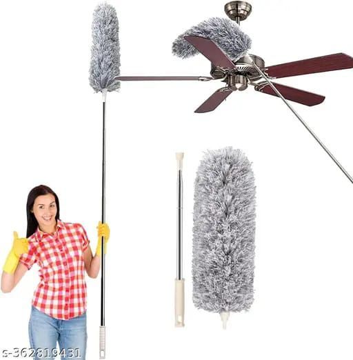 Long-9 Feet, Expandable Duster with Stainless Steel Telescopic Rod ...