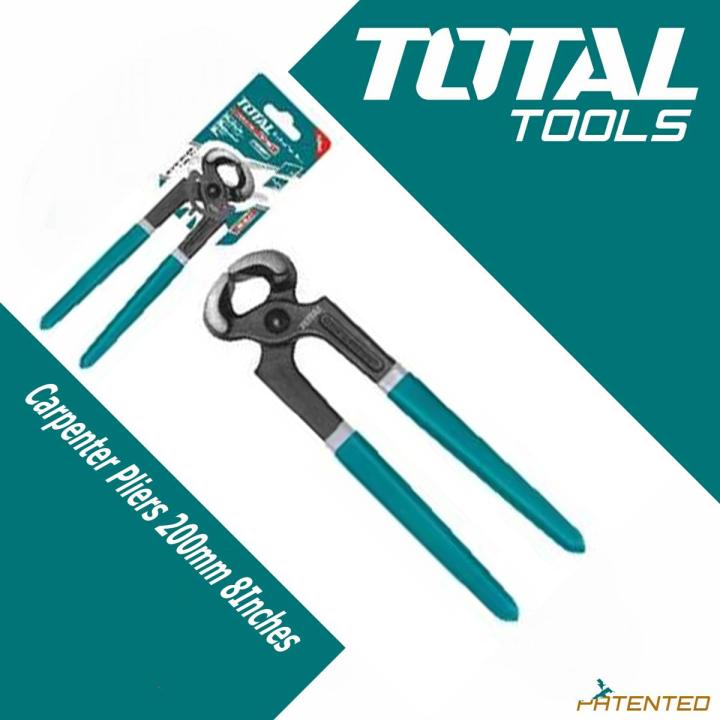 Total Industrial Carpenter Pliers 200Mm 8Inches | Daraz.com.bd