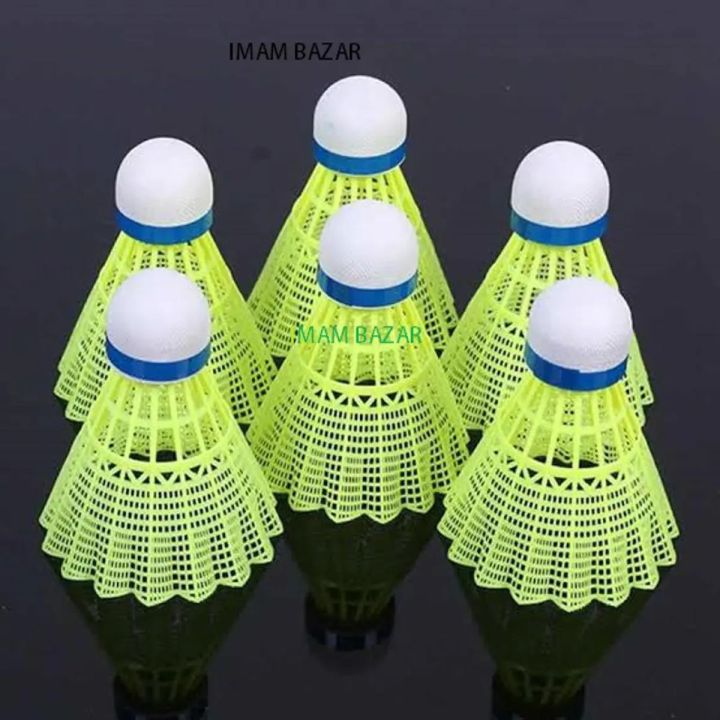6 Ps Golden Wing Superior Grade Badminton Cork Plastic | Daraz.com.bd