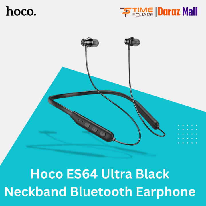 Hoco ES64 Ultra Sports Bluetooth V5.3 Wireless Earphone Neckband 1 pes-Time Square | Daraz.com.bd