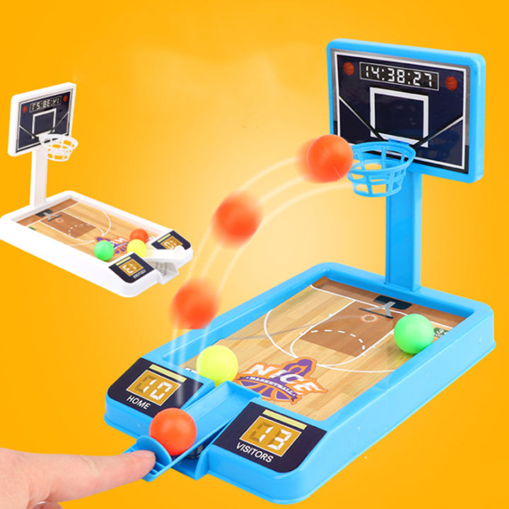 Basketball Shooting Game 3-Ball Interactive Board Game Indoor Sports ...