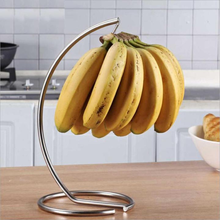 Keep Your Bananas Fresh With Banana Stand Holder Iron Banana Stand ...