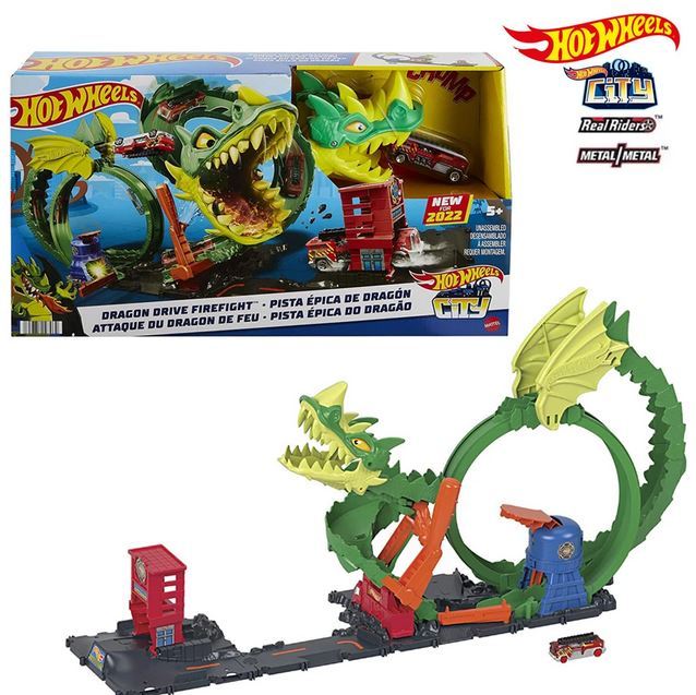 Hot Wheels HDP03 Dragon Drive Firefight | Daraz.com.bd