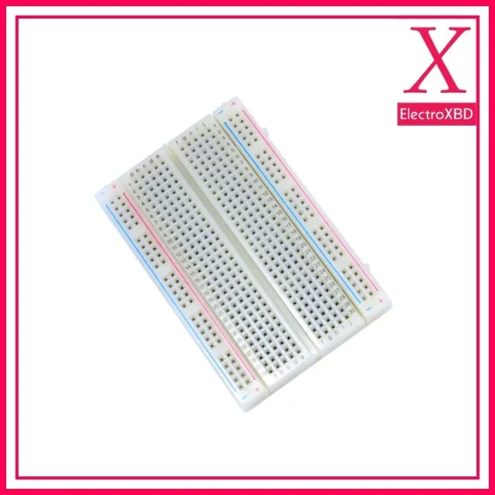 400 Tie Points Solderless Mini Breadboard for DIY Projects | Daraz.com.bd