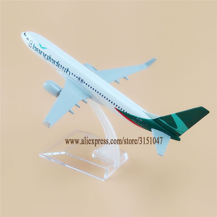（NEW）16cm Metal Alloy Plane Model Air Biman Bangladesh Airlines Boeing ...
