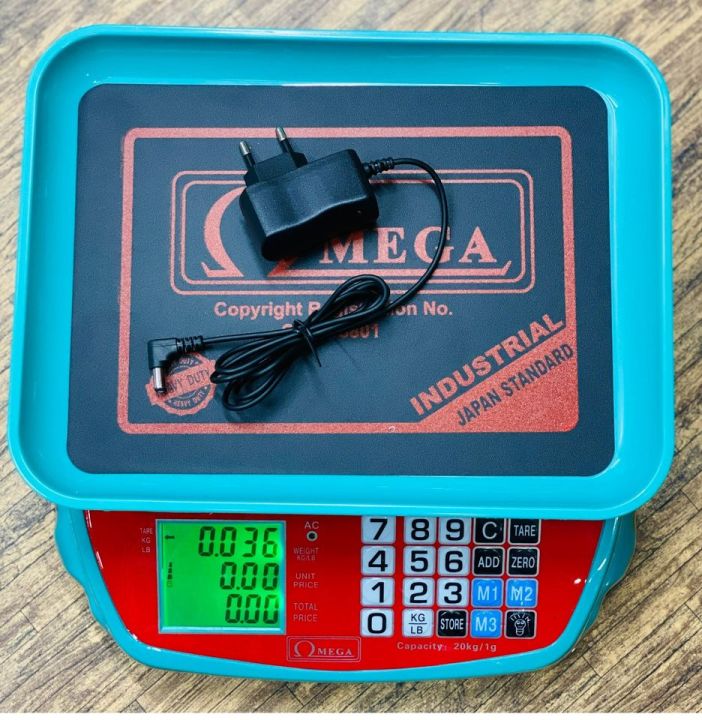 Digital Weighing Scale 20Kg/1G - Weight Machine Omera | Daraz.com.bd