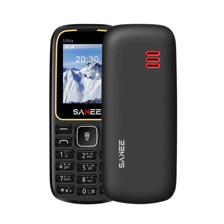 SANEE Mobile -Model: S2 ultra - 1.77" Display - Dual SIM - 1000mah Li-on Battery- Accent Dual ...