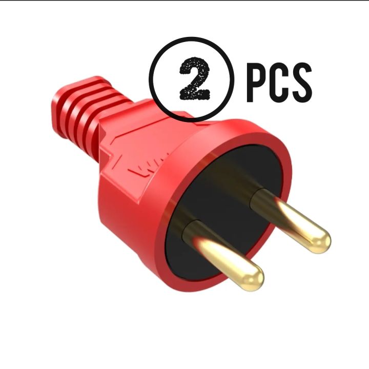 Walton 2 Pin Plug 6A (2Pcs) | Daraz.com.bd