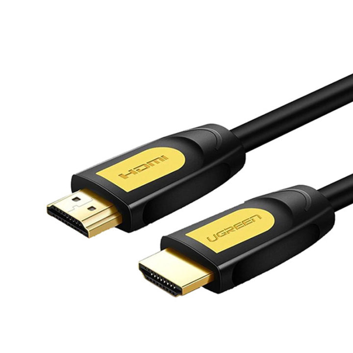 UGREEN 11106 HDMI Round Cable 15m (Yellow/Black)#HD101 | Daraz.com.bd