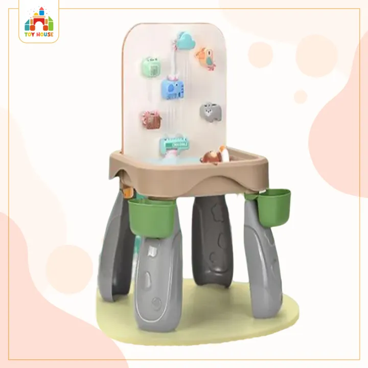 Water Toy Table 4 In One fun table Ass Color Multi functional water fun Toy | Daraz.com.bd