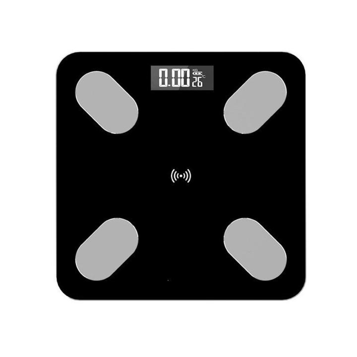Bluetooth-compatible Body Fat Scale Smart BMI Scale LED Digital ...