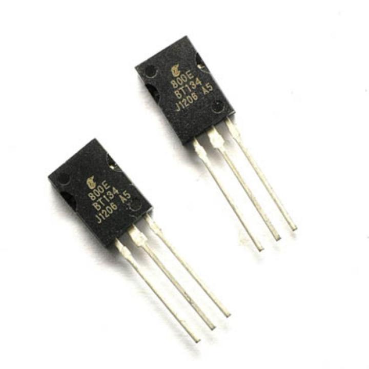 3 pieces - bt134 4a 500v triac / BT136-600E triac | Daraz.com.bd