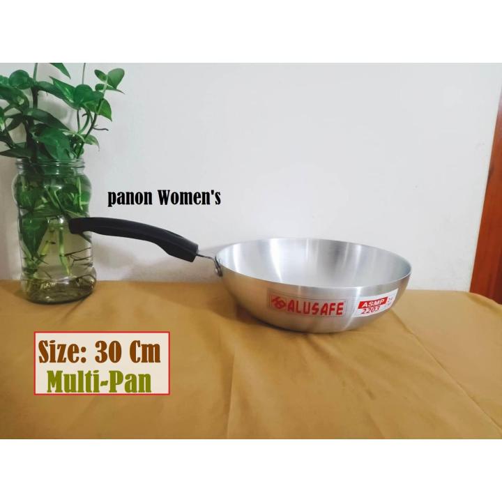 Pakistani Alusafe Cookware Pan 30cm Multipan Without Lid Deep Fry Pan ...