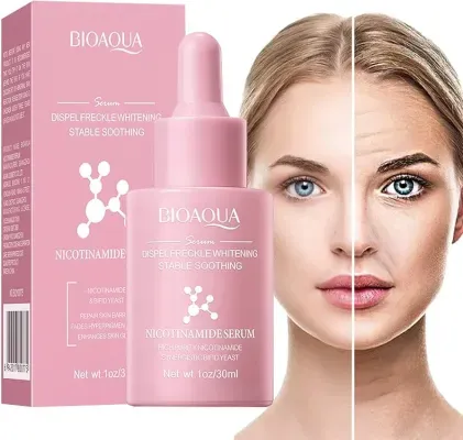 BIOAQUA Nicotinamide Serum Dispel Freckle Whitening Stable Soothing Essence -30ml | Daraz.com.bd