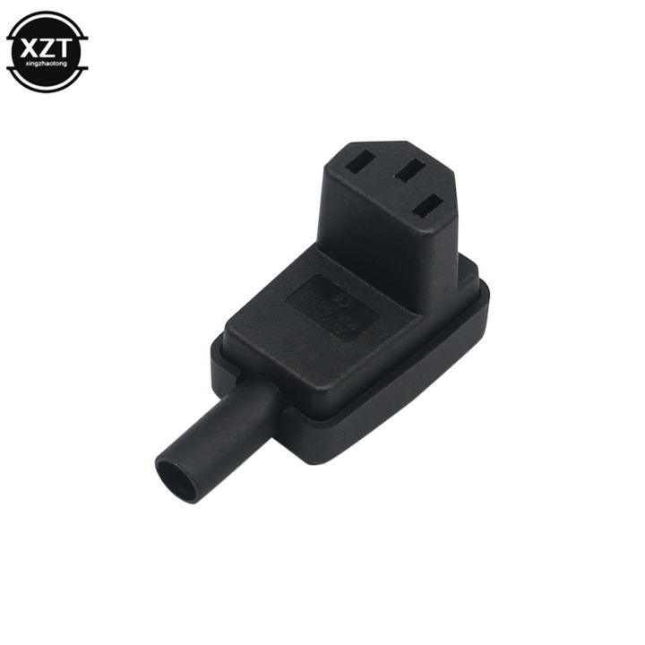 Newest C13 Power Plug, 90 Degree Angled IEC 320 C13 Female Plug AC 10A ...