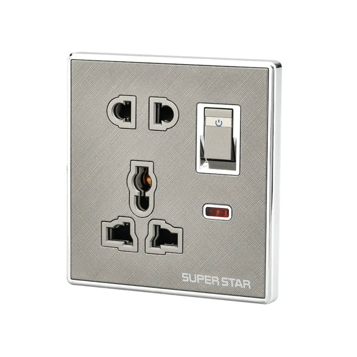 Super Star Ultimate 13A Two & Three Pin Multi Function Universal ...