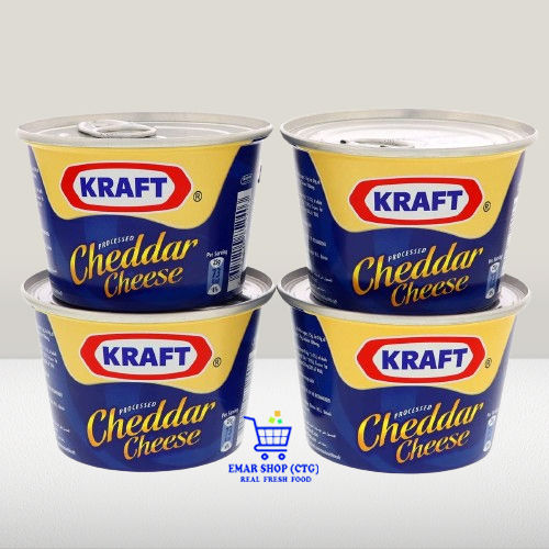 Kraft Cheddar Cheese, 190 g Bahrain - 4pack | Daraz.com.bd