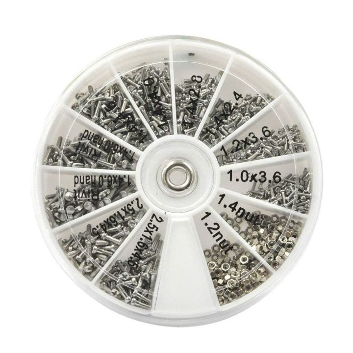 600pcs Hardware Fasteners 600pcs Screws Nuts Assortment Kit with ...