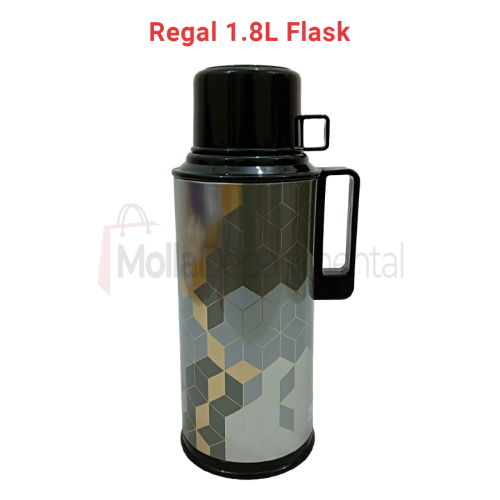 Regal vacuum water flask for winter premium quality glass refill vacuum ...