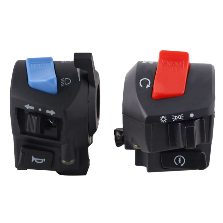 【In-Stock】 7/8inch Universal Motorcycle Handle Bar Switches With Choke ...