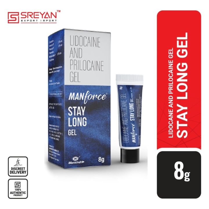 Manforce Staylong Gel - 8gm | Daraz.com.bd