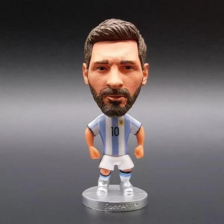 Soccer Player Mini Toy Messi. Very good Quality. Material Pvc | Daraz ...