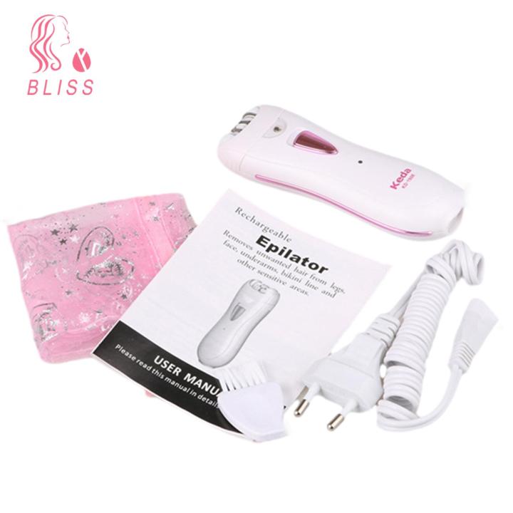 Bliss Women Eator Rechargeable Hair Removal Device for Fe Body Bikini Area Smooth Glide Eator ...
