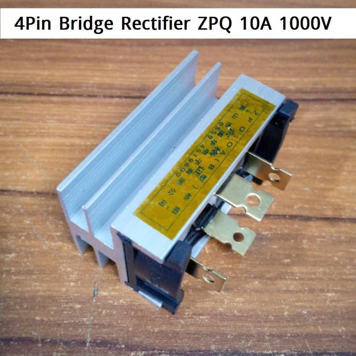 ORGINAL 4Pin BRIDGE Rectifier ZPQ 10A 1000V Three Phase Diode DC To AC ...