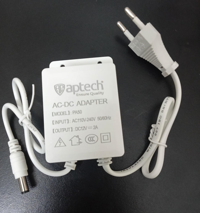 Aptech AC-DC Power Adapter 12v 2A Model PA50 | Daraz.com.bd
