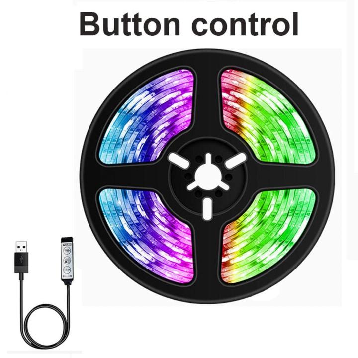 RGB LED Strip Lights USB Powered LED Lights Strips With Remote control ...