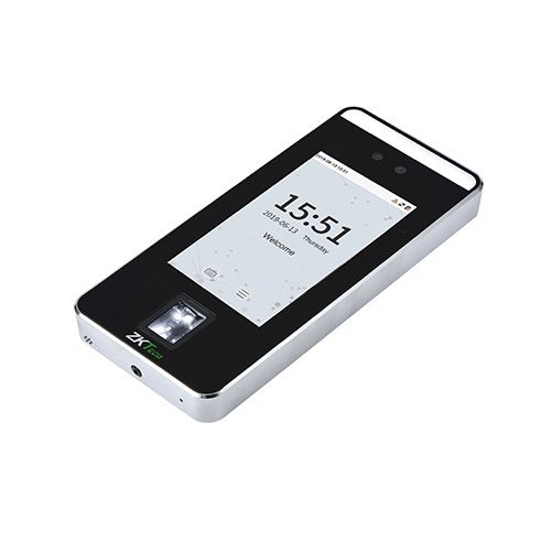 ZKTeco SpeedFace-V5L Biometric Verification Time Attendance and Access Control Terminal with ...