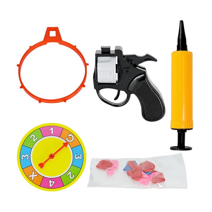 Vividaea Party Activity Revolver Russian Roulette Revolver Toy with 10 ...