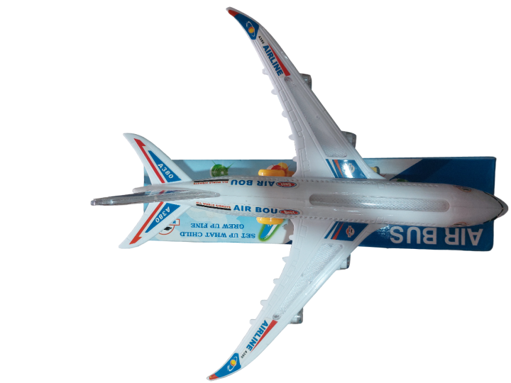 Electric Battery Operated Plane Toy Airbus A380 For Kids | Daraz.com.bd