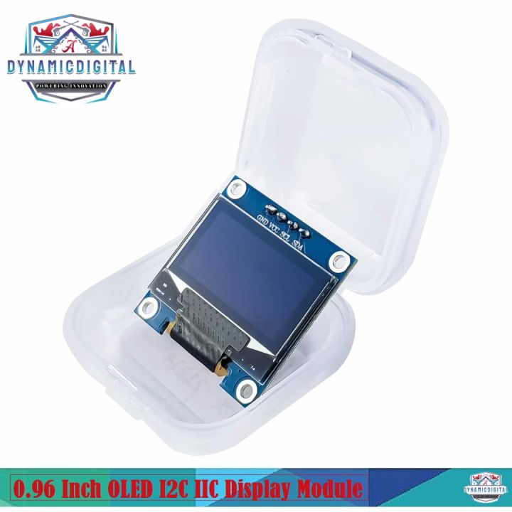 0.96 Inch OLED I2C IIC Display Module 12864 128x64 Pixel SSD1306 Mini ...