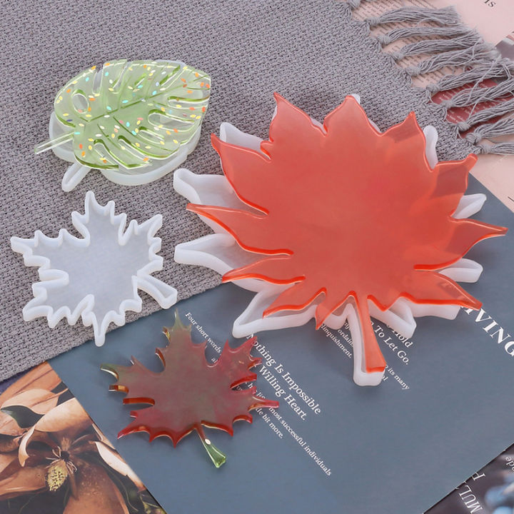 【3C VictoryEagle】Leaf Silicone Molds for DIY Plaster Leaf Making Mystic ...