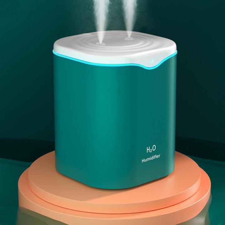 Double Spray Air Humidifier Air Purification 2L USB Fine Mist ...