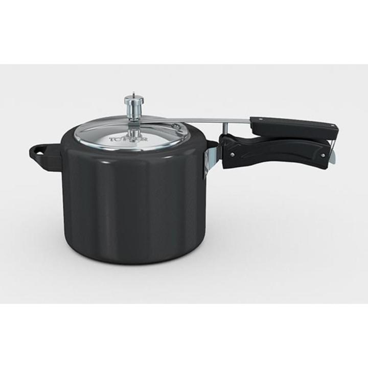 Topper Glamour Pressure Cooker 5L. Black | Daraz.com.bd