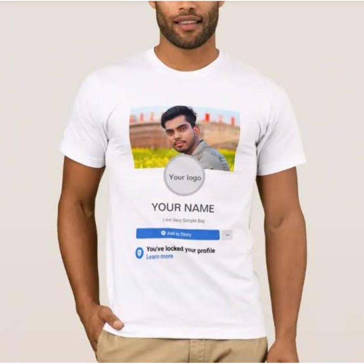 Customize your t-shirt with your own name, logo, image | Daraz.com.bd