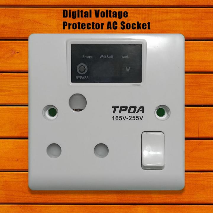 Voltage Protector Socket /Electronic Protector /Automatic Voltage ...
